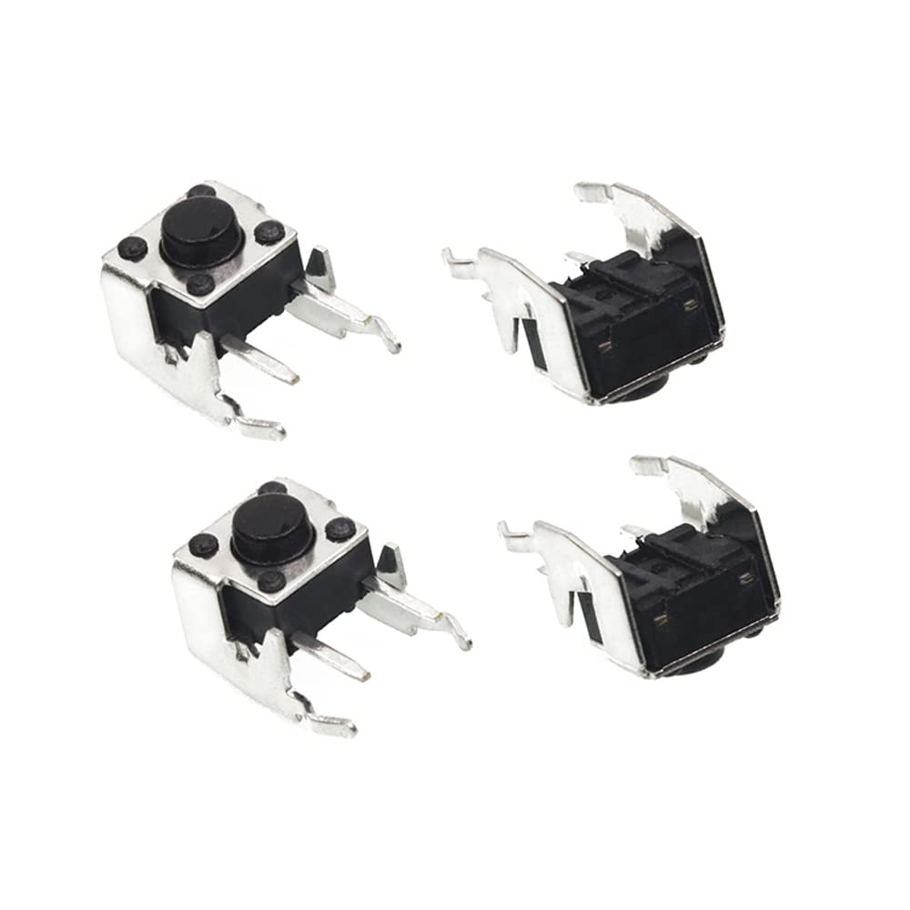 ARMADIO 10PCS RB/LB Tactile Switch Bumper Button Repair Part for Xbox One 360 ONE S Elite Controller (Button1 Black)
