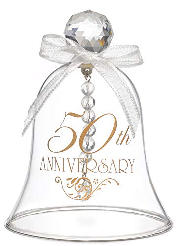 Hortense B. Hewitt Accessories 50th Anniversary Glass Bell