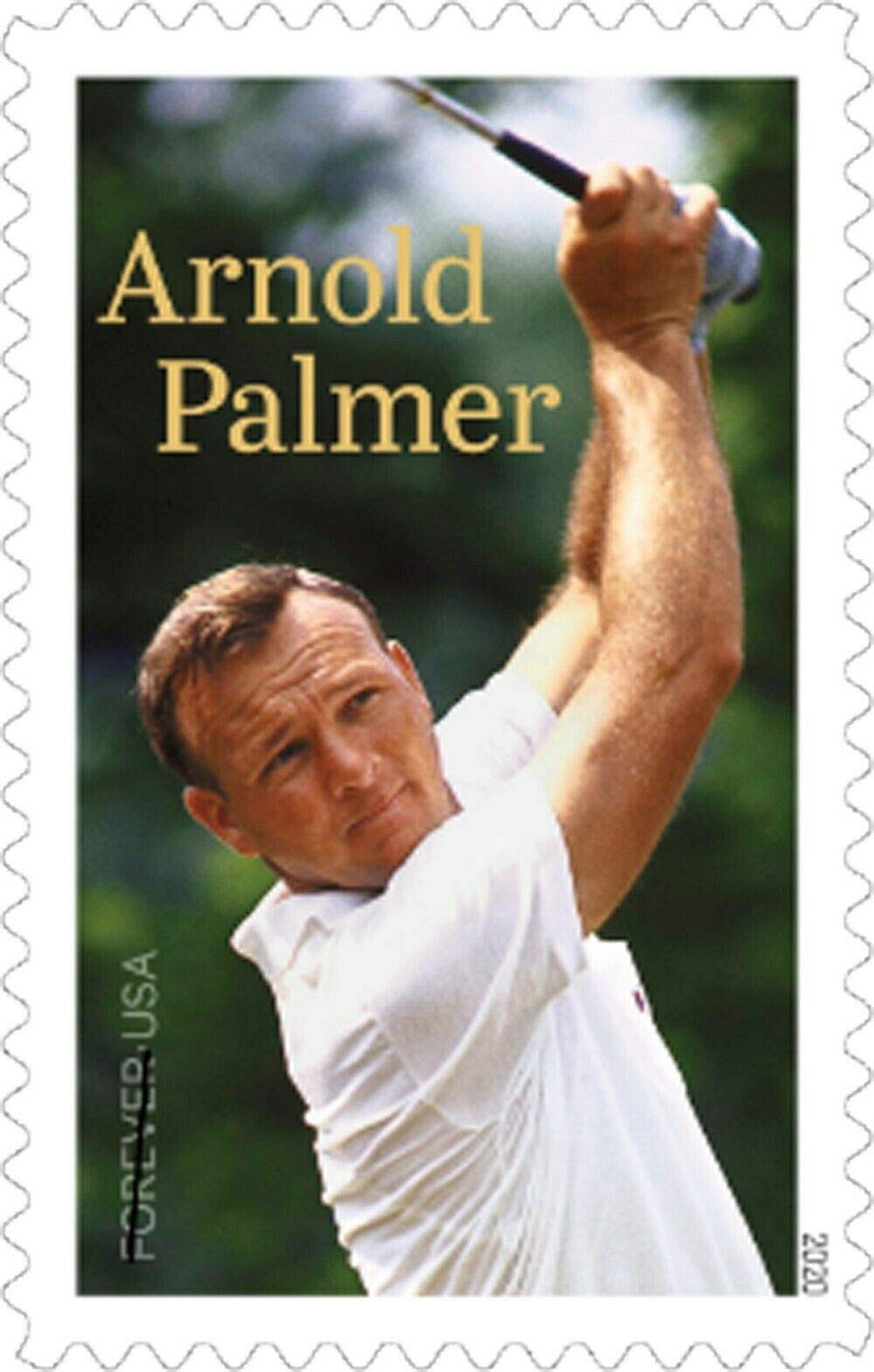 Famous Golfer Sheet of 20 Forever Postage Stamps Scott 5455