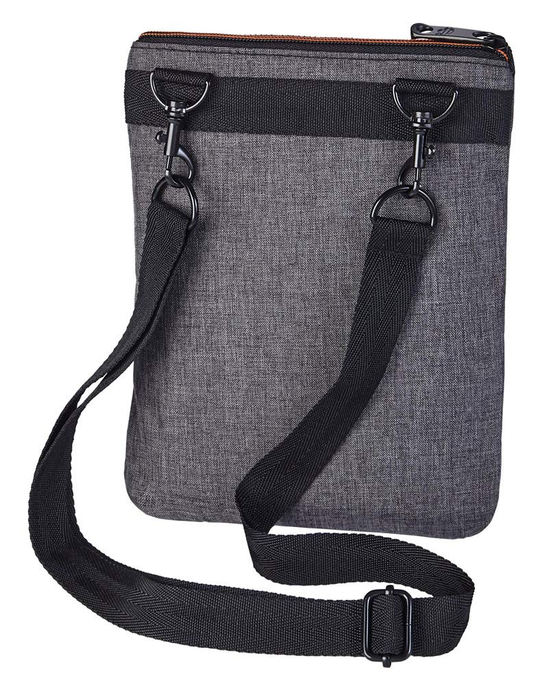 Harley-Davidson Women's Heather Gray X-Body Cross-Body Crossbody Sling Purse