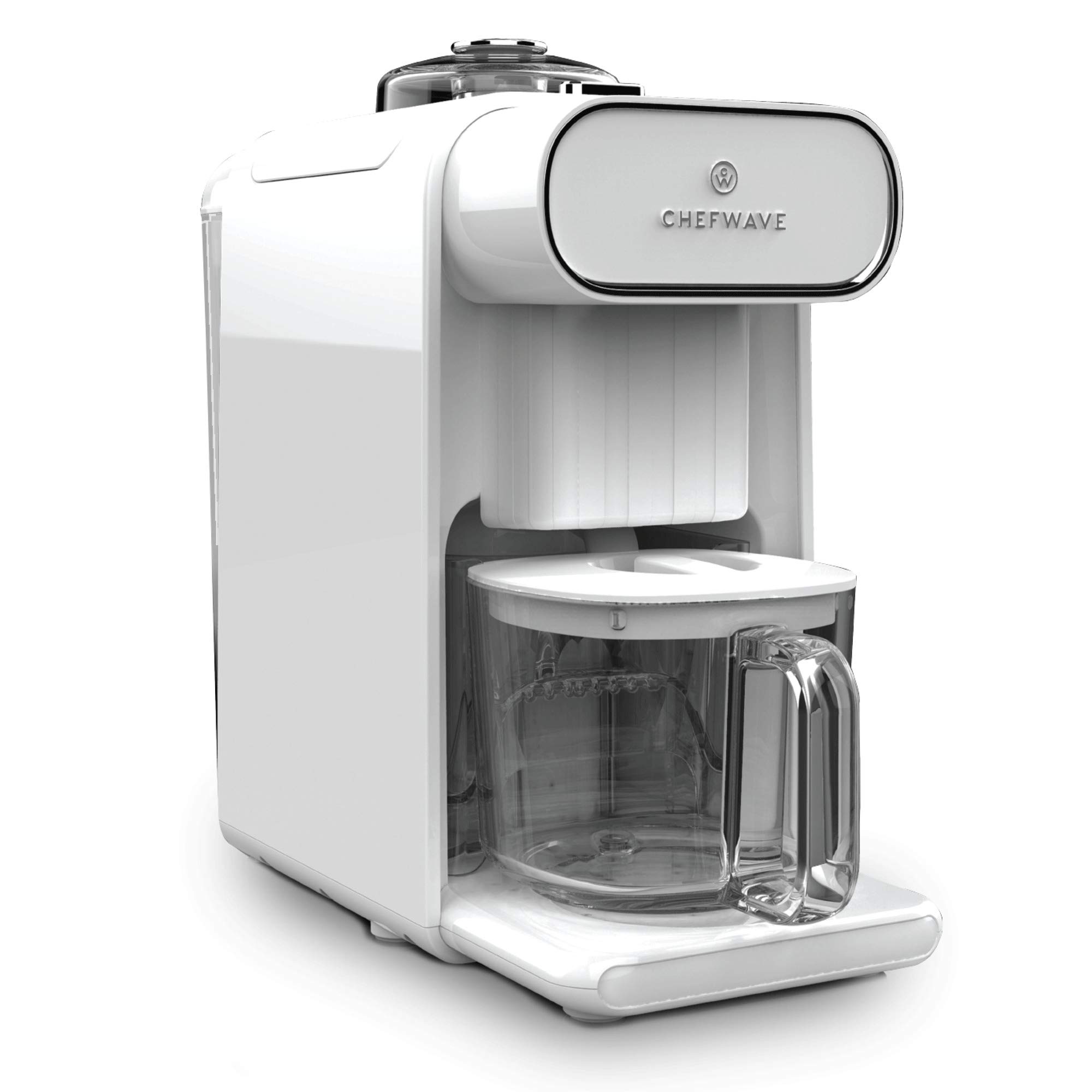 ChefWave Milkmade Non-Dairy Milk Maker with Kava Espresso Machine (Black)