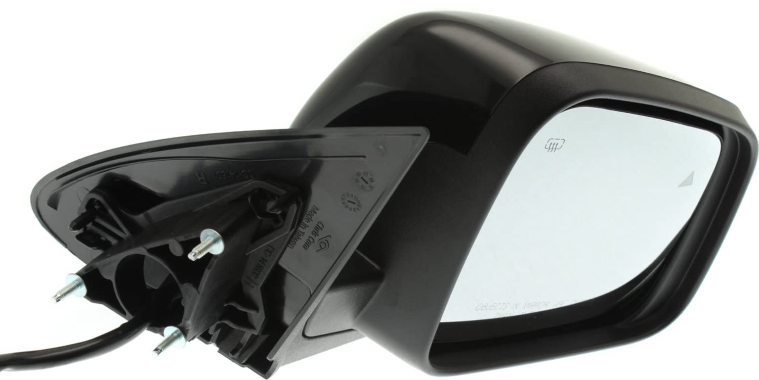 Kool Vue Driver & Passenger Side Power Heated Mirrors for Dodge Durango 2011-2022 With Signal Light, Blind Spot Monitor & Memory; Without Auto-Dimming Paintable
