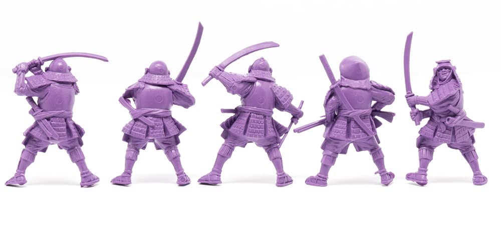 Fantasy Battles DND Action Miniatures Samurai 2 inch 1/32-5 Fantasy Figures Tehnolog Toy Soldiers