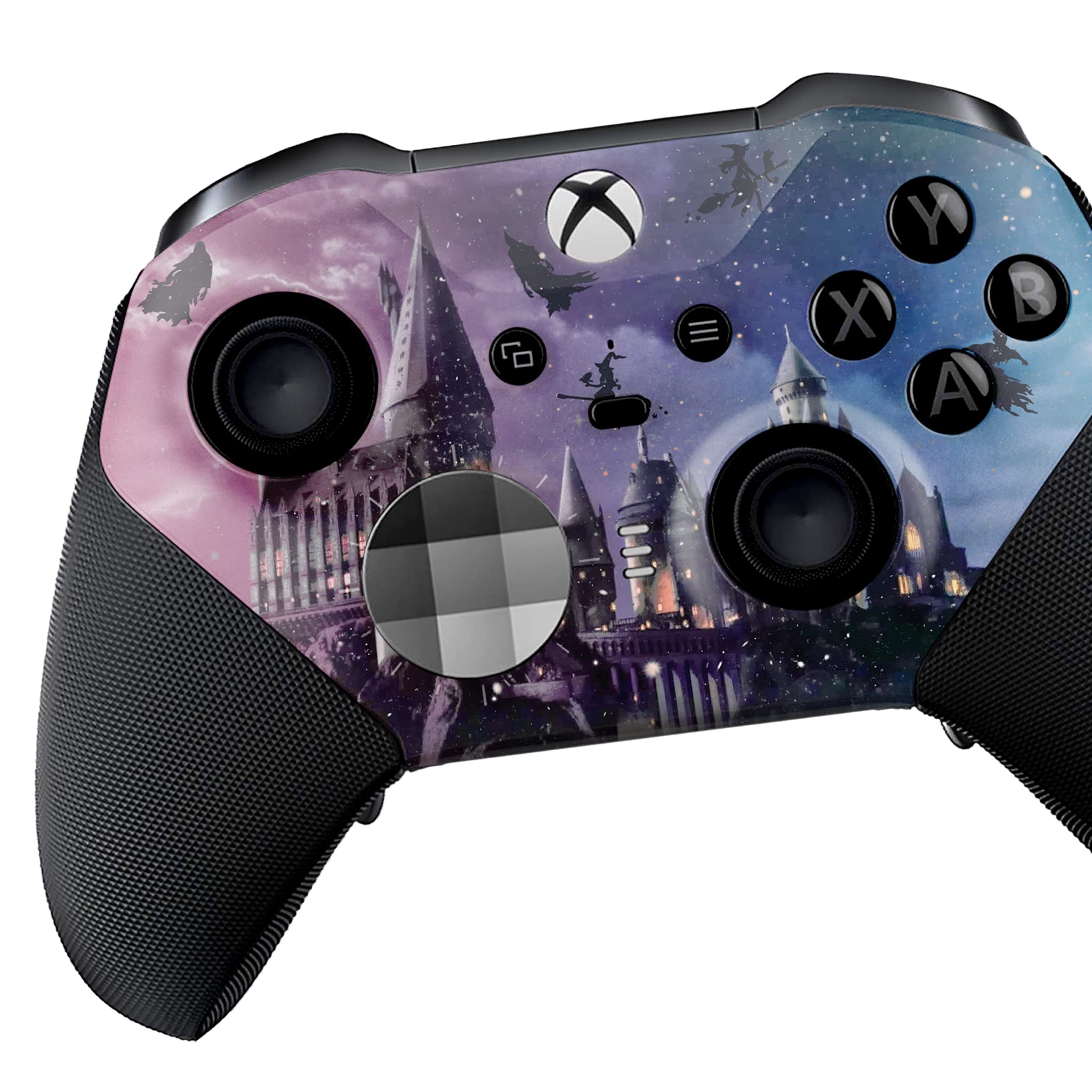 Harry Pottr X-box Elite Controller Series 2 Limited Edition by DreamController Custom Elite Series 2 Controller for X-box One/Series X/S Made with Advanced Hydro-Dip Paint Technology (Not Just a Skin)