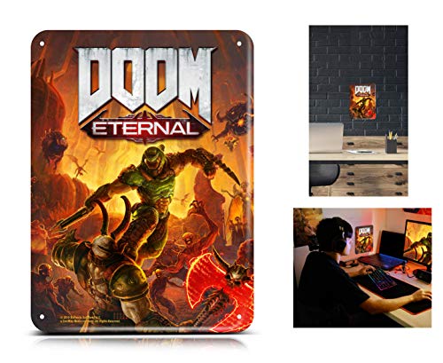 DOOM Eternal with Steel Poster (Exclusive to Amazon.co.uk) (PS4)