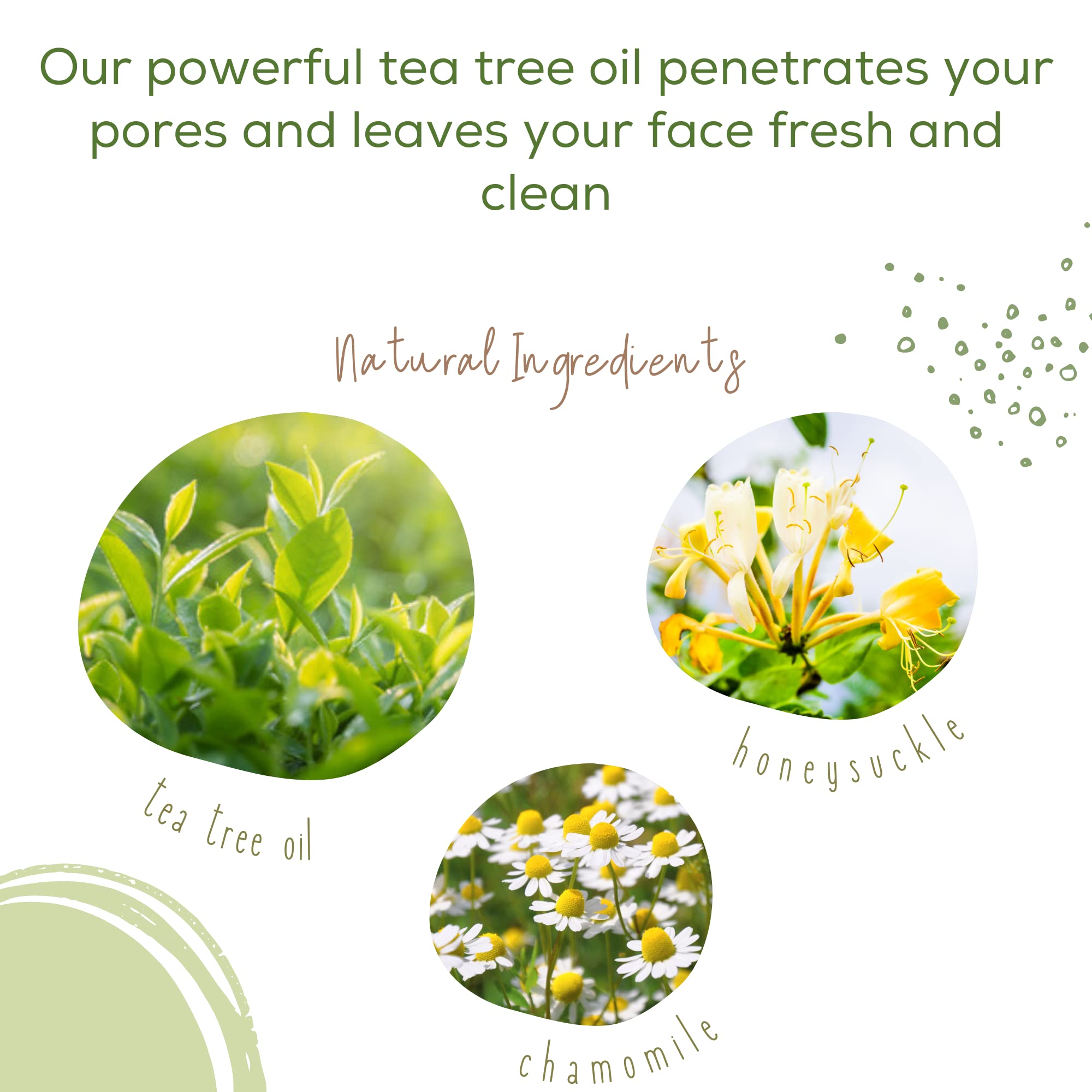 Tea Tree Oil Acne Serum - Perfect for Blemishes, Spots, Scars, Bacne, Pimples, Blackheads, Whiteheads with Natural & Organic Ingredients - by Keeva Organics