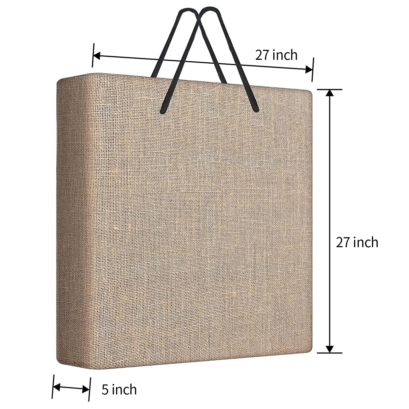Aimdor Archery Target Heavy Duty Target 27 inch Solid Straw Target Laminated Arrow Target Square Target Practice Target for Compound Bow Crossbow and Recurve Bow