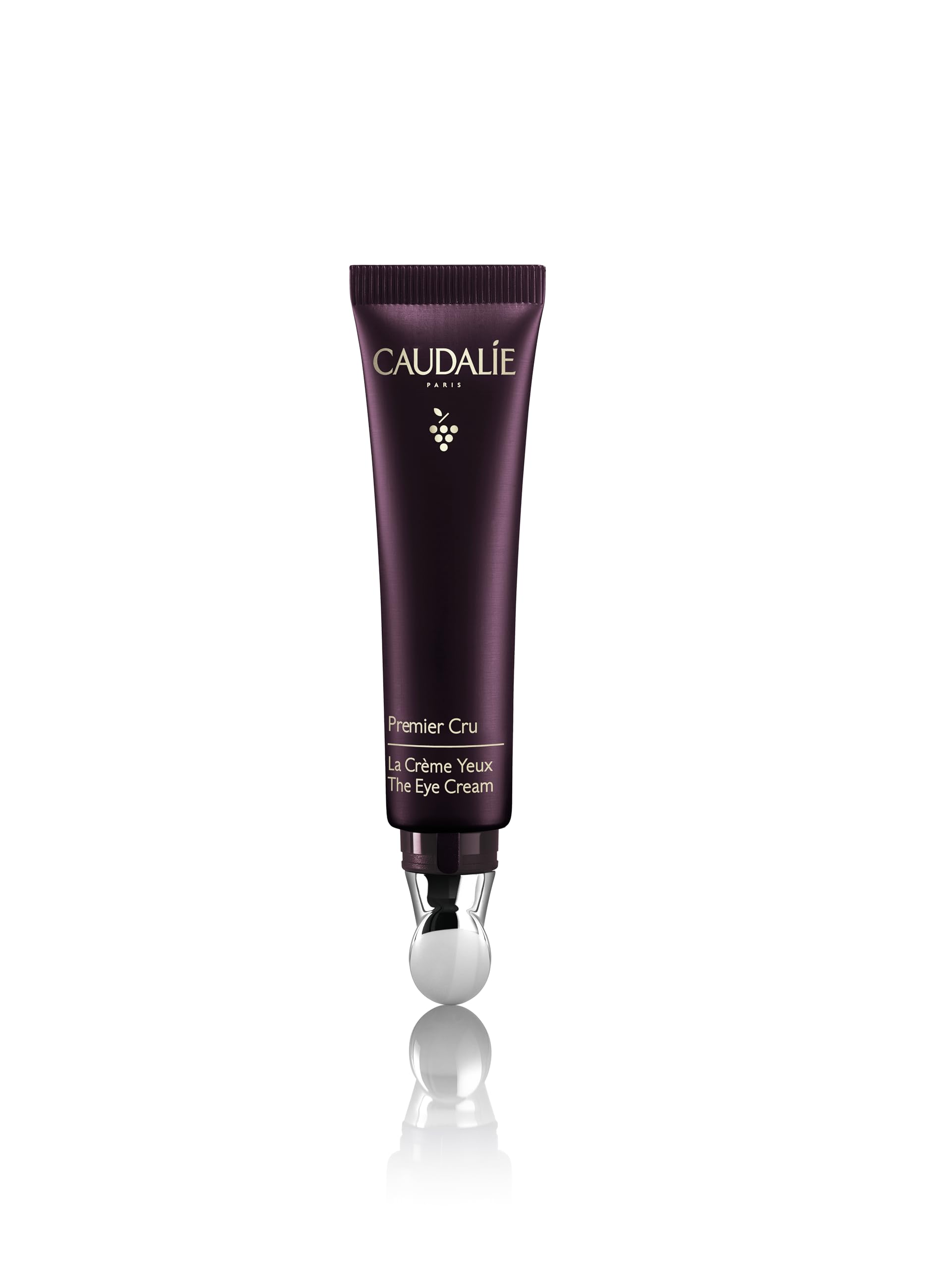 Caudalie Premier Cru Anti-Aging Under Eye Cream - Targets Dark Circles, Fine Lines, and Deep Wrinkles - Firming, Plumping, and Hydrating, 15mL