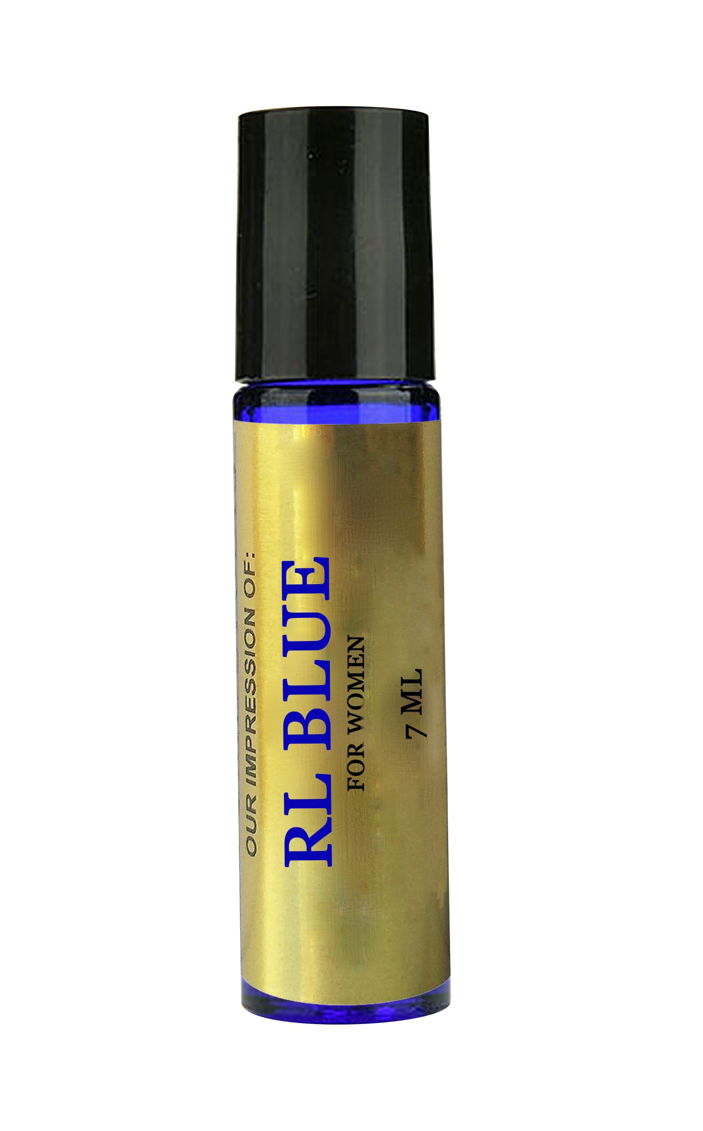 Perfume Studio IMPRESSION Oil Compatible with **RL_Blue**, 7ml Glass Roller Bottle, 100% Pure-No Alcohol (RL Blue* Oil VERSION/TYPE; Not Original Brand)