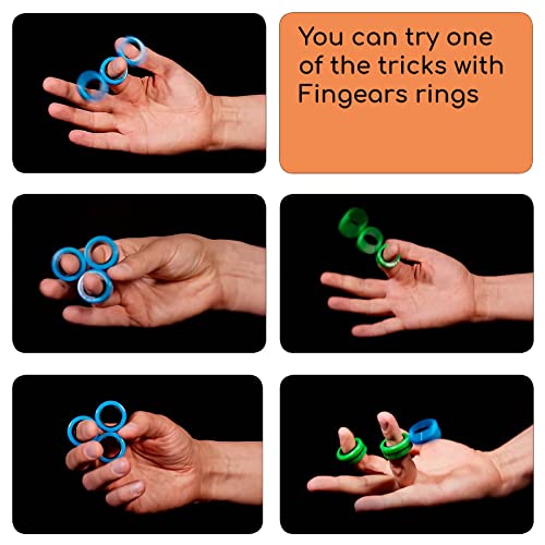 Fingears (Green/Black, Large)