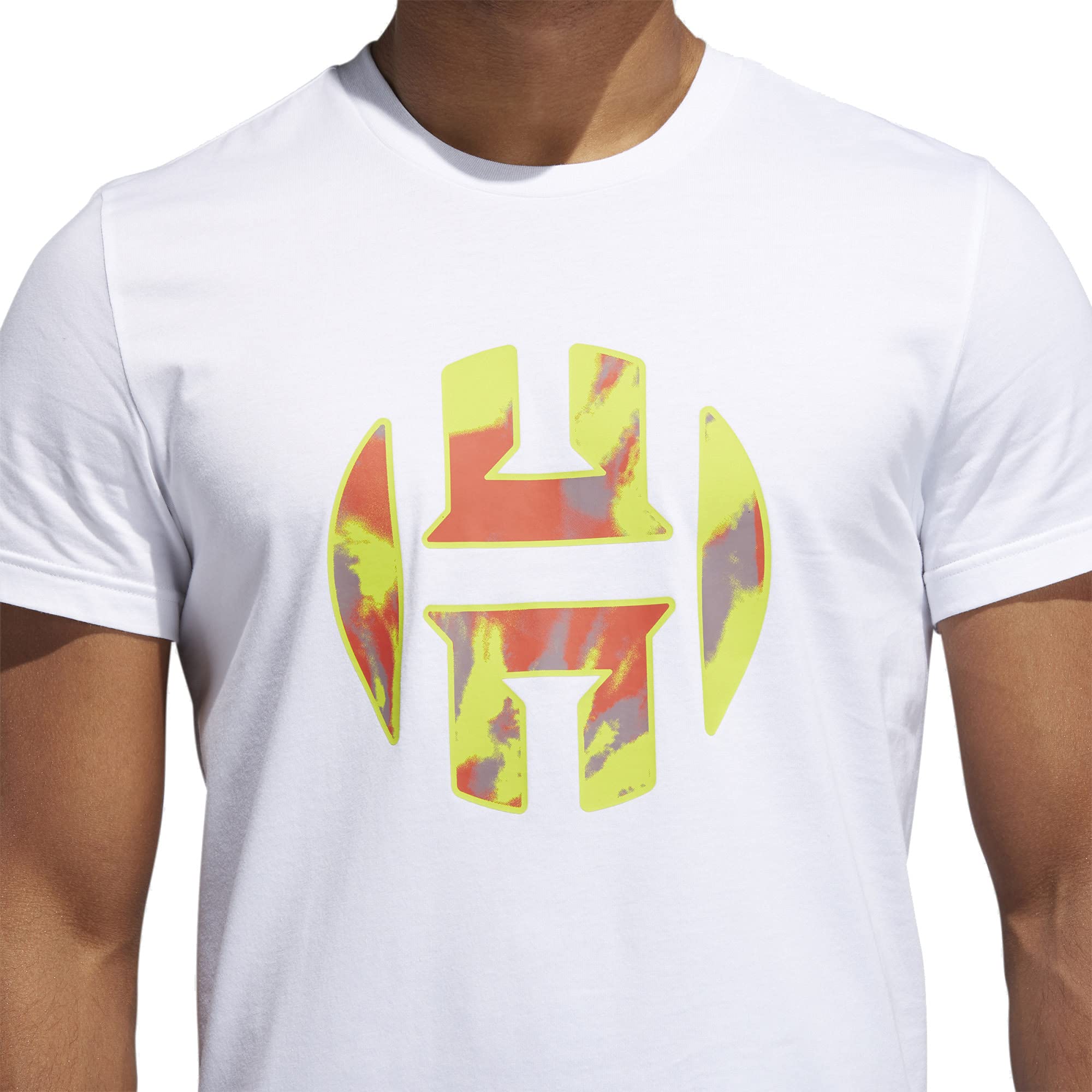 adidas Men's Summer Harden White X-Large