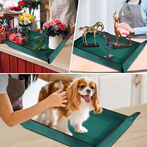 Borrigo Plant Repotting Mat & Mesh Pads for Pots | Oxford Waterproof Potting Mat | Foldable & Reusable Plant Mat | Large 29.5βx29.5β, for Indoor Gardening, Potting Tarp