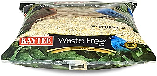 Kaytee Waste Free Bird Seed Blend, 5-Pound (2 Pack)