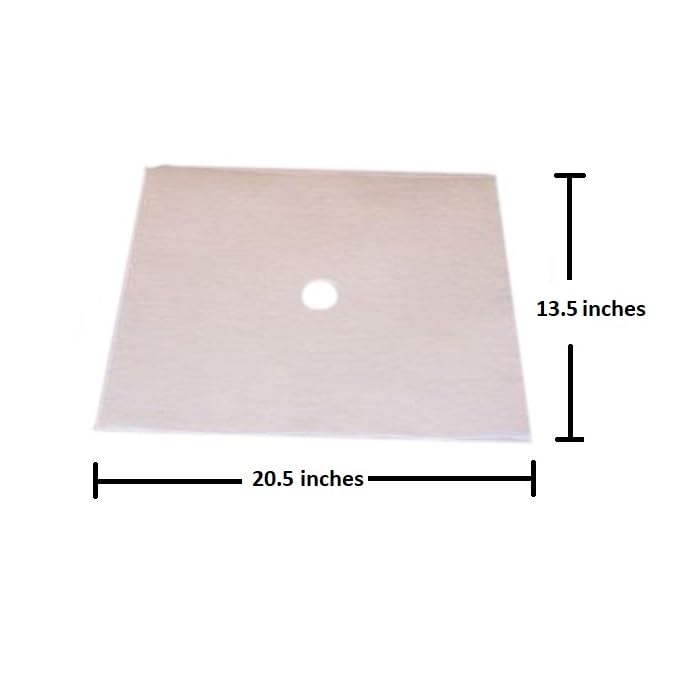 Fryer Filter Paper Henny Penny 12102 Replacement Fryer Envelope Filter Sheets - 13.5" x 20.5" - Case of 100 Sheets