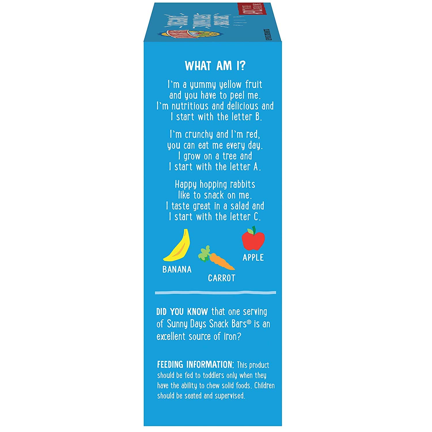 Earth's Best, Sesame Street Sunny Days Apple Snack Bars, (7-0.67 Oz) 4.69 Oz