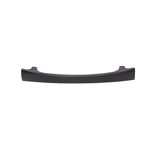 Amazon Basics Thick Modern Curved Cabinet Handle, 6.5-inch Length (5-inch Hole Center), Satin Nickel, 10-Pack