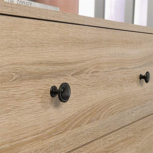Sauder North Avenue Dresser, L: 26.61" x W: 15.83" x H: 40.08", Charter Oak Finish