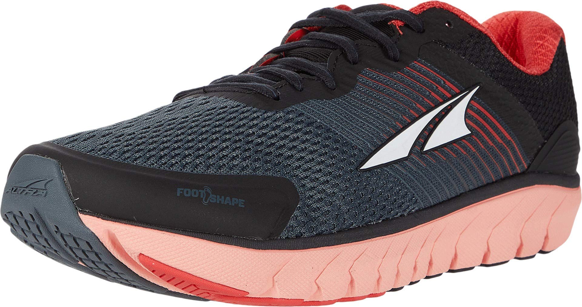 ALTRA Women's AL0A4QTQ Provision 4 Road Running Shoe, Black/Coral/Pink - 8.5 M US