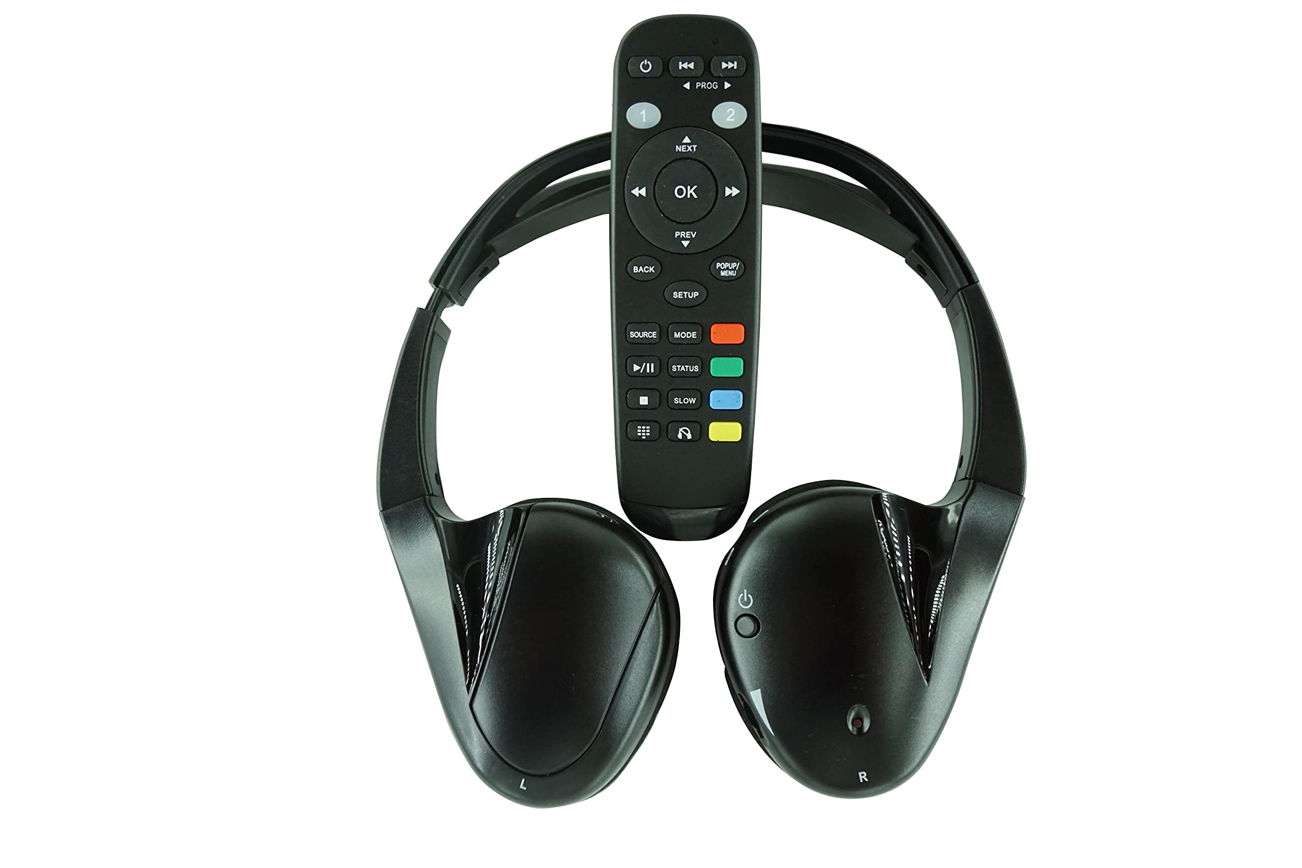 HCDZ Headphones for Chrysler Town and Country Pacifica Voyager Grand Voage 300C VES UCONNECT DVD Entertainment System with Remote (Attention: only for Chrysler Pacifica Equipment Before 2017)