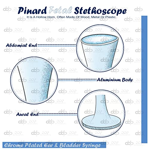 Pinard Foetal Stethoscope Gyno Instruments Aluminium