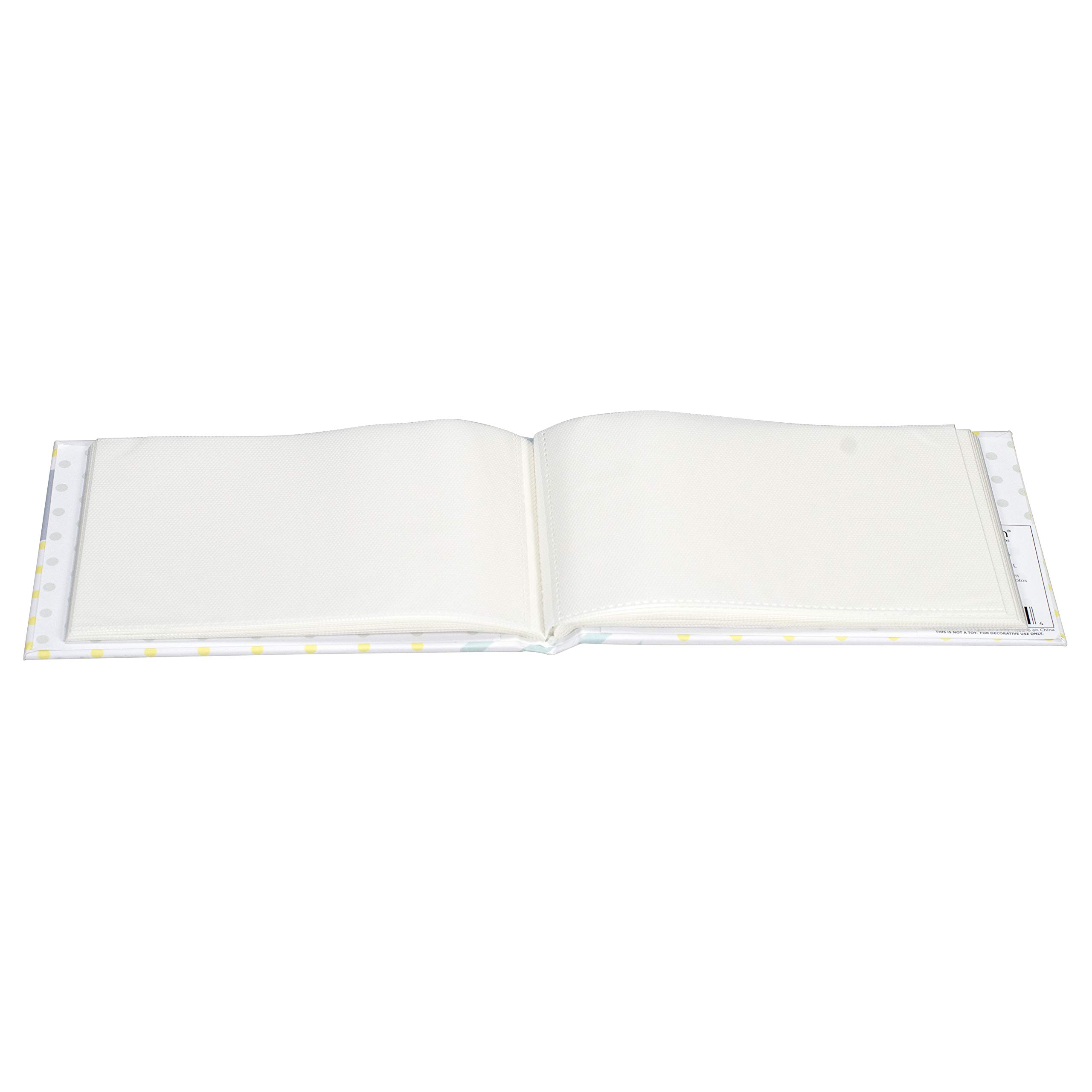 Malden International Designs Hello Baby Photo Album, 40-4x6, White