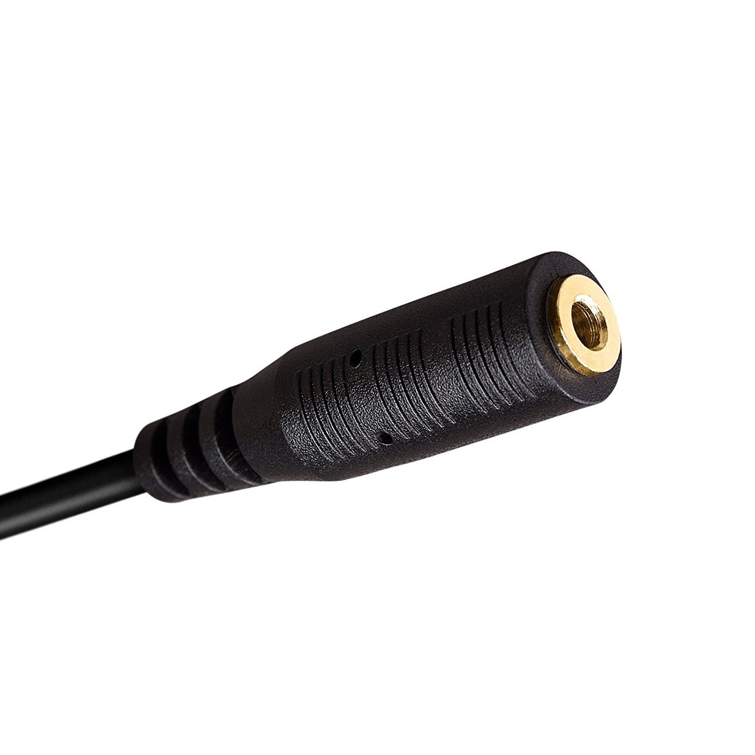 AGS Retail Ltd Compatible Replacement Chat Adapter Cable for Turtle Beach Headsets β 10cm, Black, Audio Cable with Slim Mould Design, 2.5mm Female Input to 3.5mm Male Output | Gaming Accessories