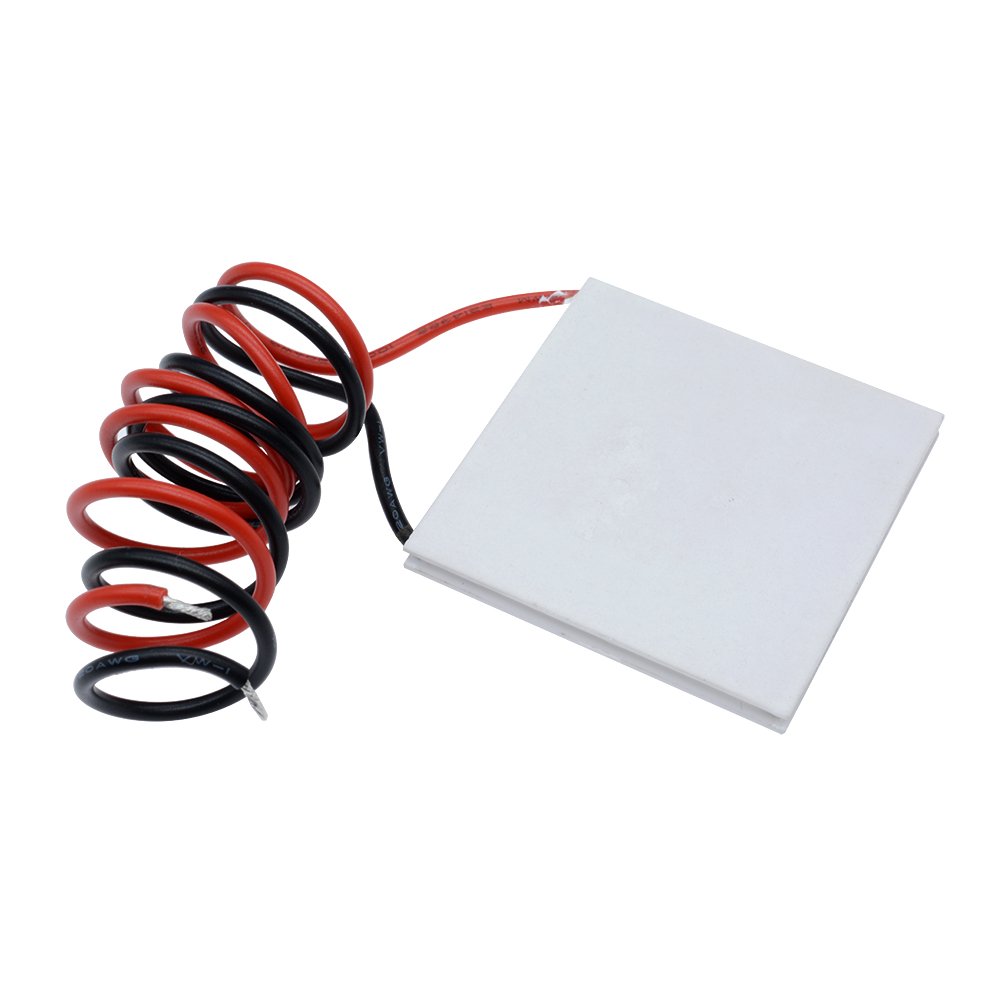 Aideepen 5PCS TEC1-12704 12V 4A Thermoelectric Heatsink Cooler Cooling Peltier Plate Module 30x30mm 36W
