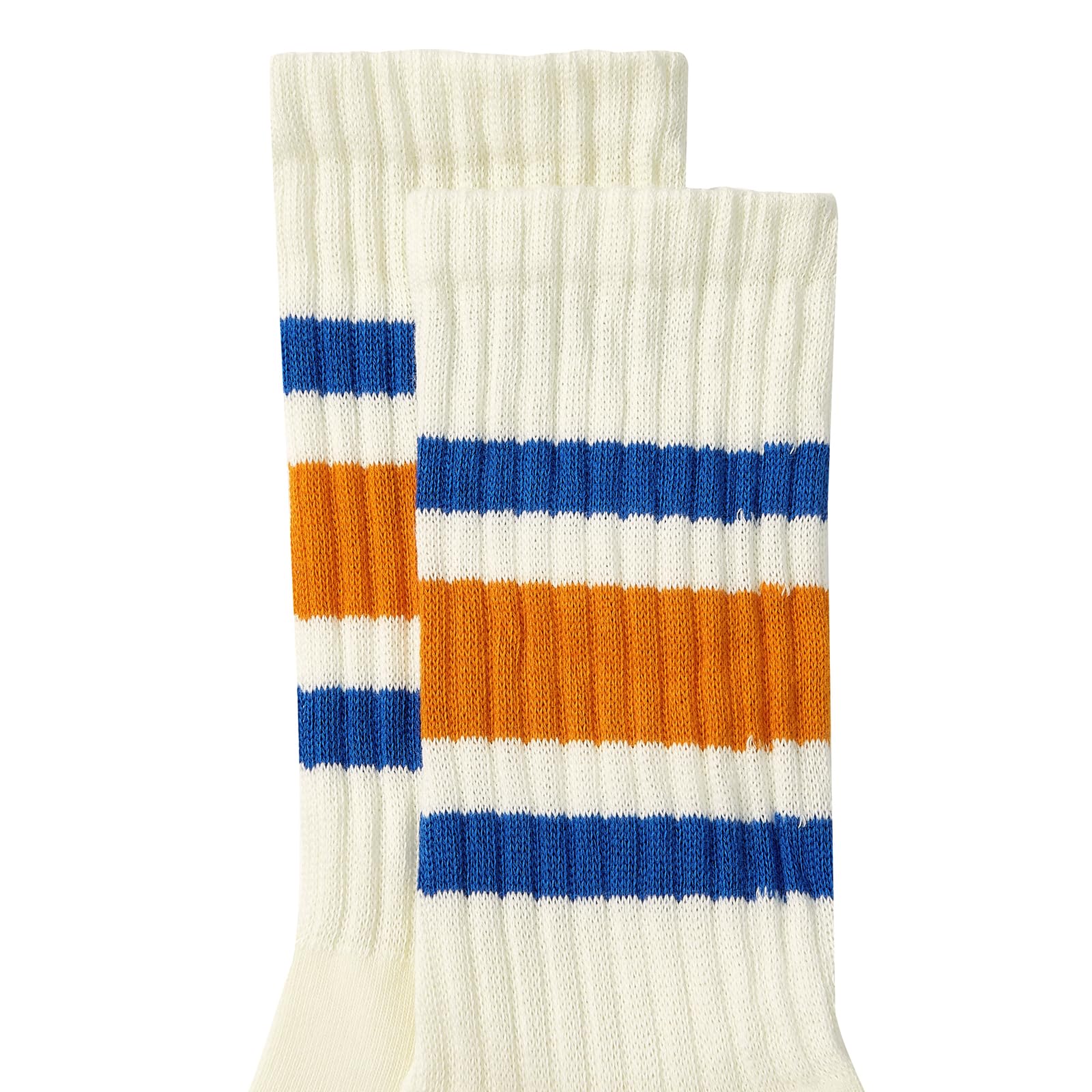 American Trends Athletic Sports High Crew Socks for Men Women Marijuana Weed Leaf Cotton Sock White Black 4 Pack One Size