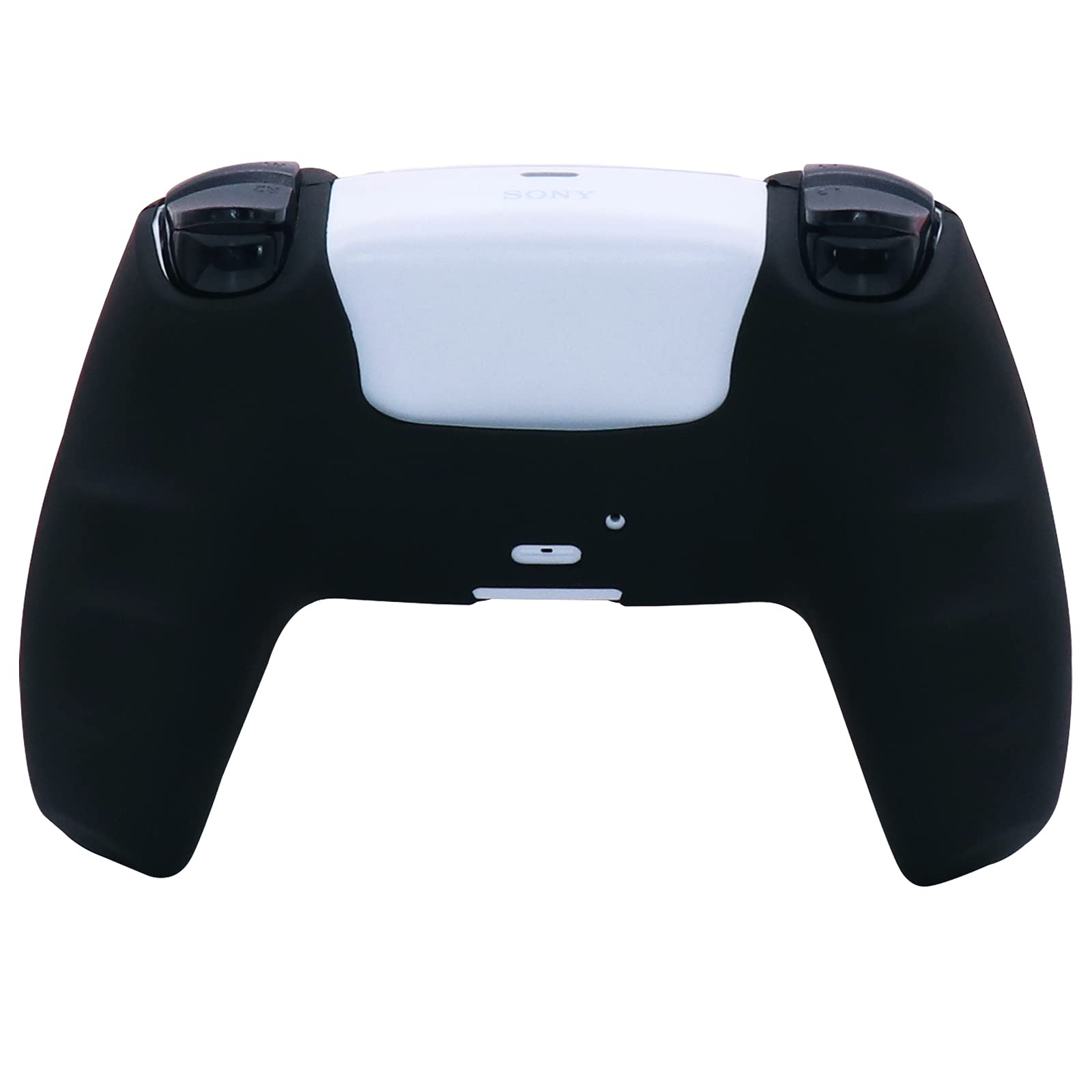 HLRAO silicone case with laser engraved dragon (radiation) for PS5 controller + x2 laser dragon pattern thumb grips and 8 thumb grips.