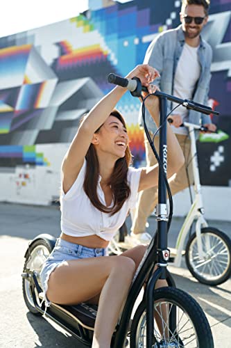 EcoSmart SUP Electric Scooter β 16" Air-Filled Tires, Wide Bamboo Deck, 350w High-Torque Hub-Driven Motor, Up to 15.5 mph & 15.5 Miles Range, Rear-Wheel Drive