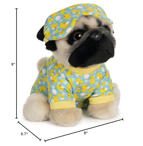 GUND Doug The Pug Sleepytime Dog Stuffed Animal Plush, 9"