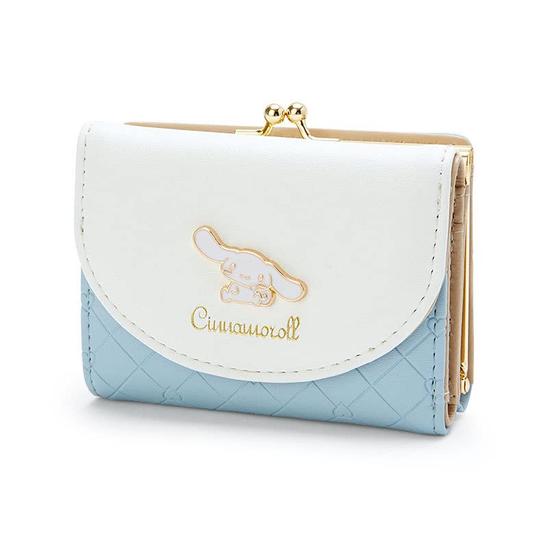 Anime Wallet Kawaii Cute Coin Cash Pouch Purse Zipper (royalblue)