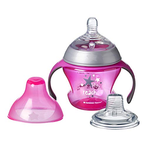 Tommee Tippee First Sips Soft Transition Cup, 4+ months – (Pack of 1) (Colors May Vary)