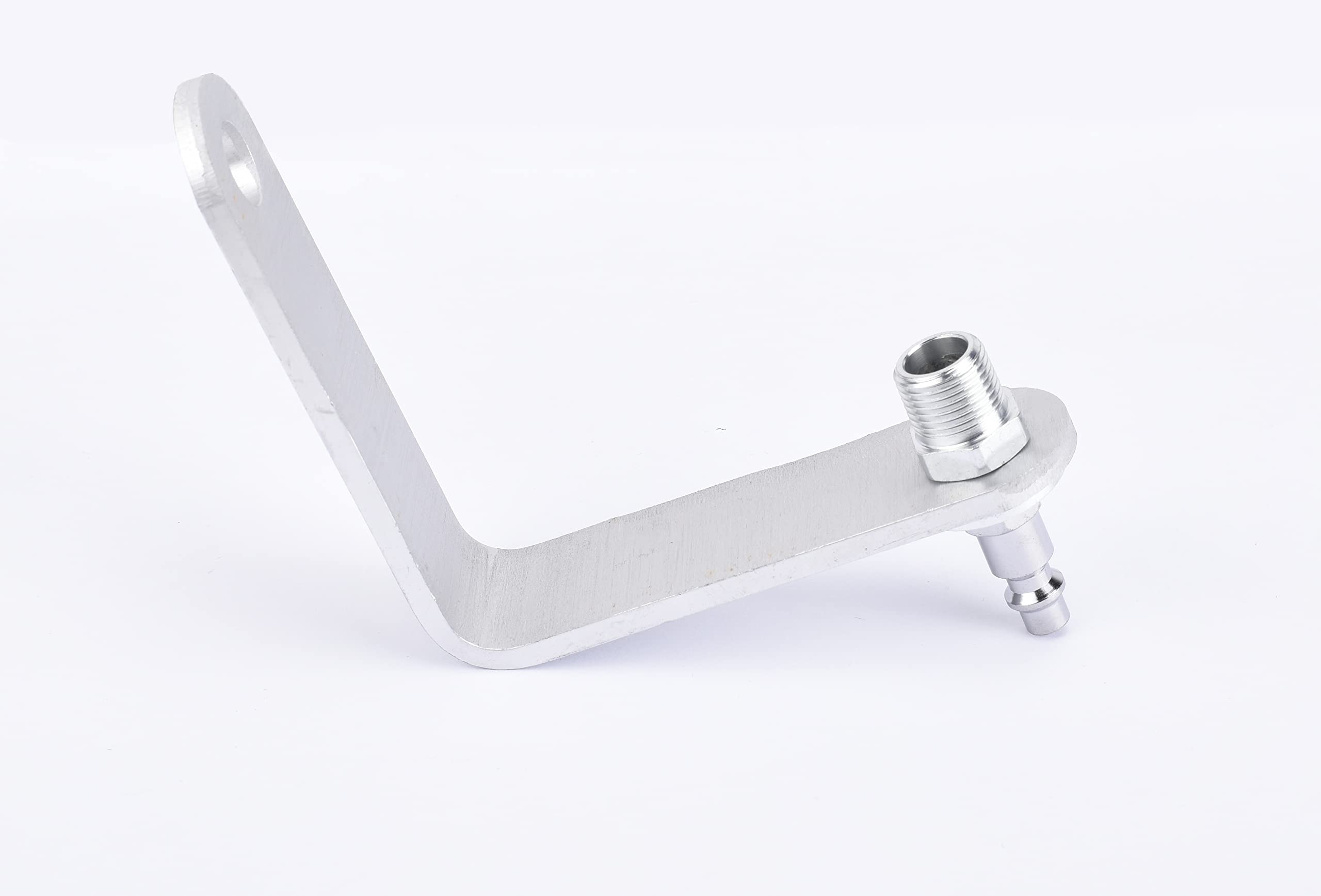 Carpenter "L" Shaped Rafter Hook (Aluminum) for Nail Guns with 1/4" & 3/8" NPT Air Fitting