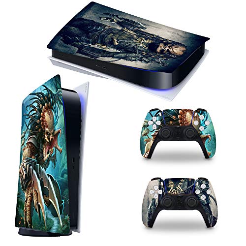 Air War PS5 Whole Body Vinyl Skin Sticker Decal Cover for playstation 5 System Console and Controllers ( Only fit PlayStation 5 regular)