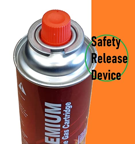 Butane Fuel Canister – New Model -Smart Safer Self Sealing Nozzle Technology (12)