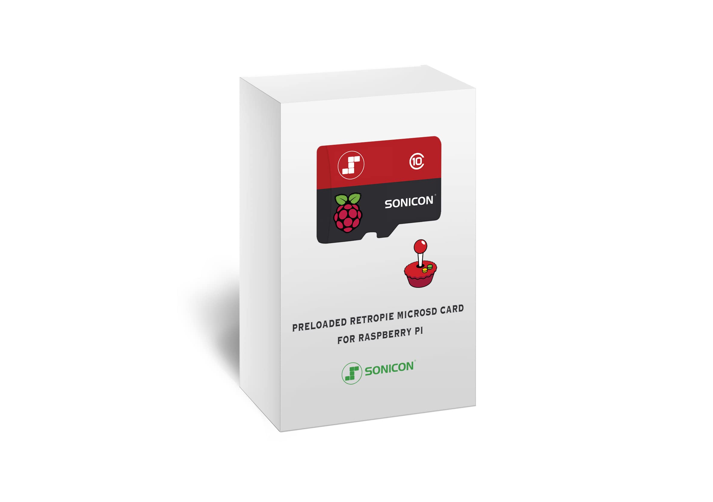 Sonicon Preloaded RetroPie Batocera Emulator MicroSD Card w/28 Systems, 12000+ Games Loaded, Master System/Genesis/Atari/Arcade for Raspberry Pi, Plug Play (128GB, for Raspberry Pi 4/4b+/400)