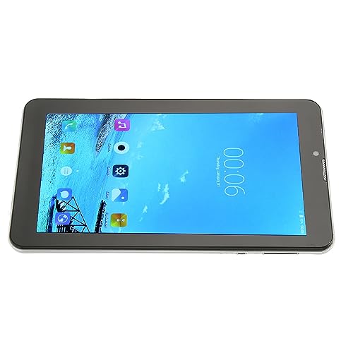 Airshi 7in Tablet, 1960x1080 IPS 4GB 32GB Tablet PC US Plug 100‑240V MT6592 8 Core CPU for Working (Black)
