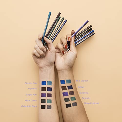 Marcelle Waterproof Eyeliner, Blue Lagoon, Hypoallergenic and Fragrance-Free, 1;2 g, 0;04 oz