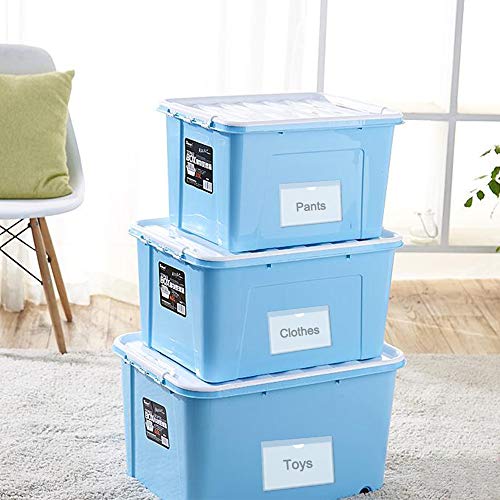 Self-Adhesive Index Card Pockets 30 Pcs 4.72 x 3.54 Inches & 10 Pcs 6.5 x 5 Inches, Blank Insert Cards for Storage Organizing Catalogs and Loss prevention