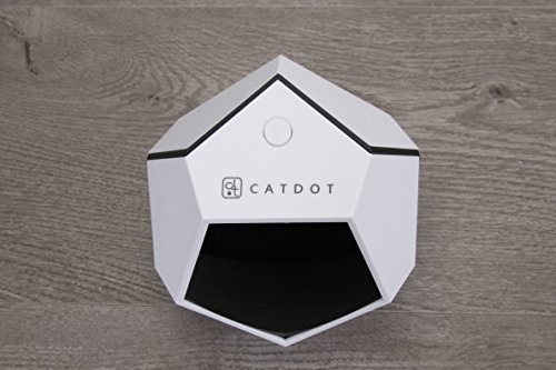 SereneLife Automatic Cat Cube Toy - Electronic Rotating & Moving Teaser Machine for Interactive & Smart Sensory Pet Play - Auto Wireless Control - SLCTLA40.5