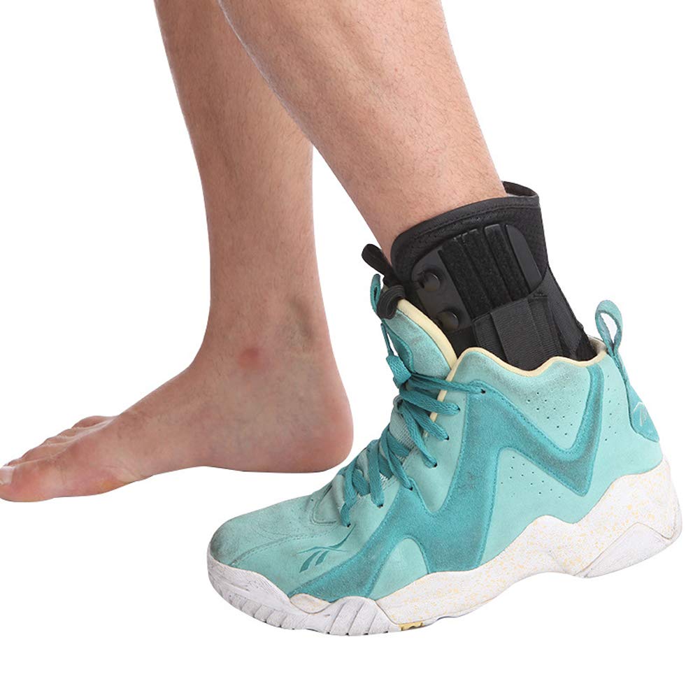 Ankle Brace for Sprained,Adjustable Support Corrector Brace Foot Guard Sprains Injury Pain Protector Wrap,S
