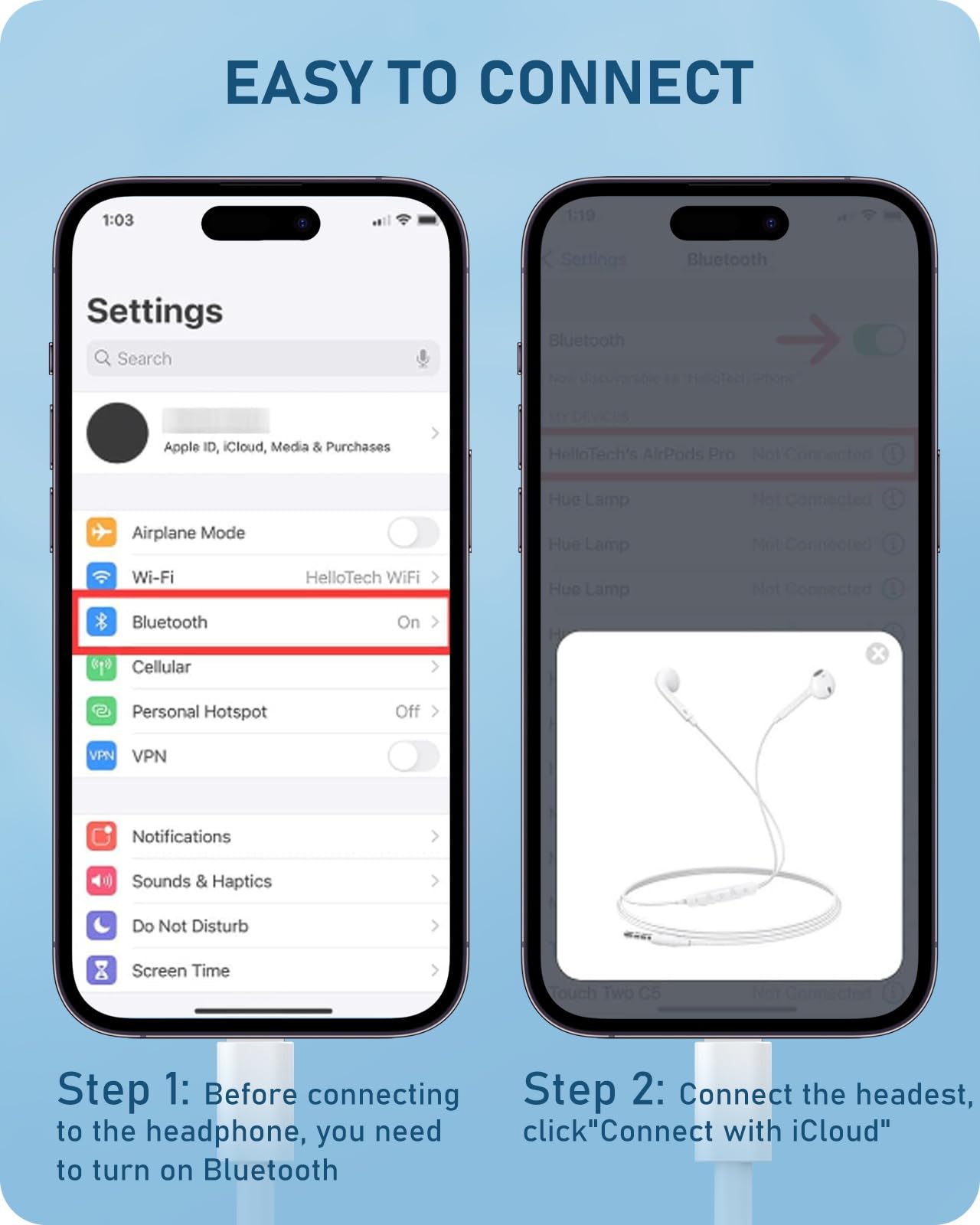 Apple Earbuds with Lightning Connector [Apple MFi Certified] Headphones Built-in Microphone & Volume Control, Noise Isolating Earphones for iPhone 14/13/12/11 Pro Max/XR/X/SE/8P/8/7P/7-All iOS System