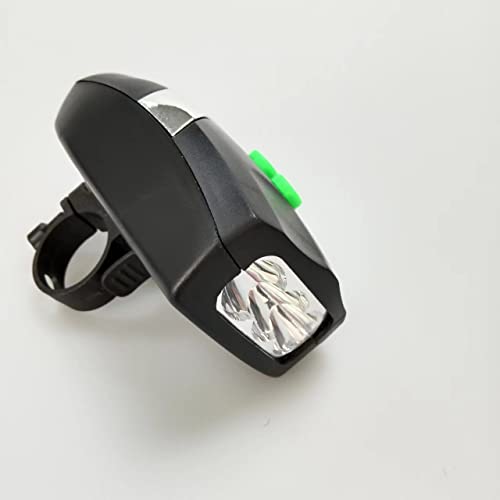 Aomeidamei bicycle lights,Rechargeable Bicycle Headlight & Tail Light & Horn Waterproof 3 Lighting Modes Fits Bicycles for Road and Mountain