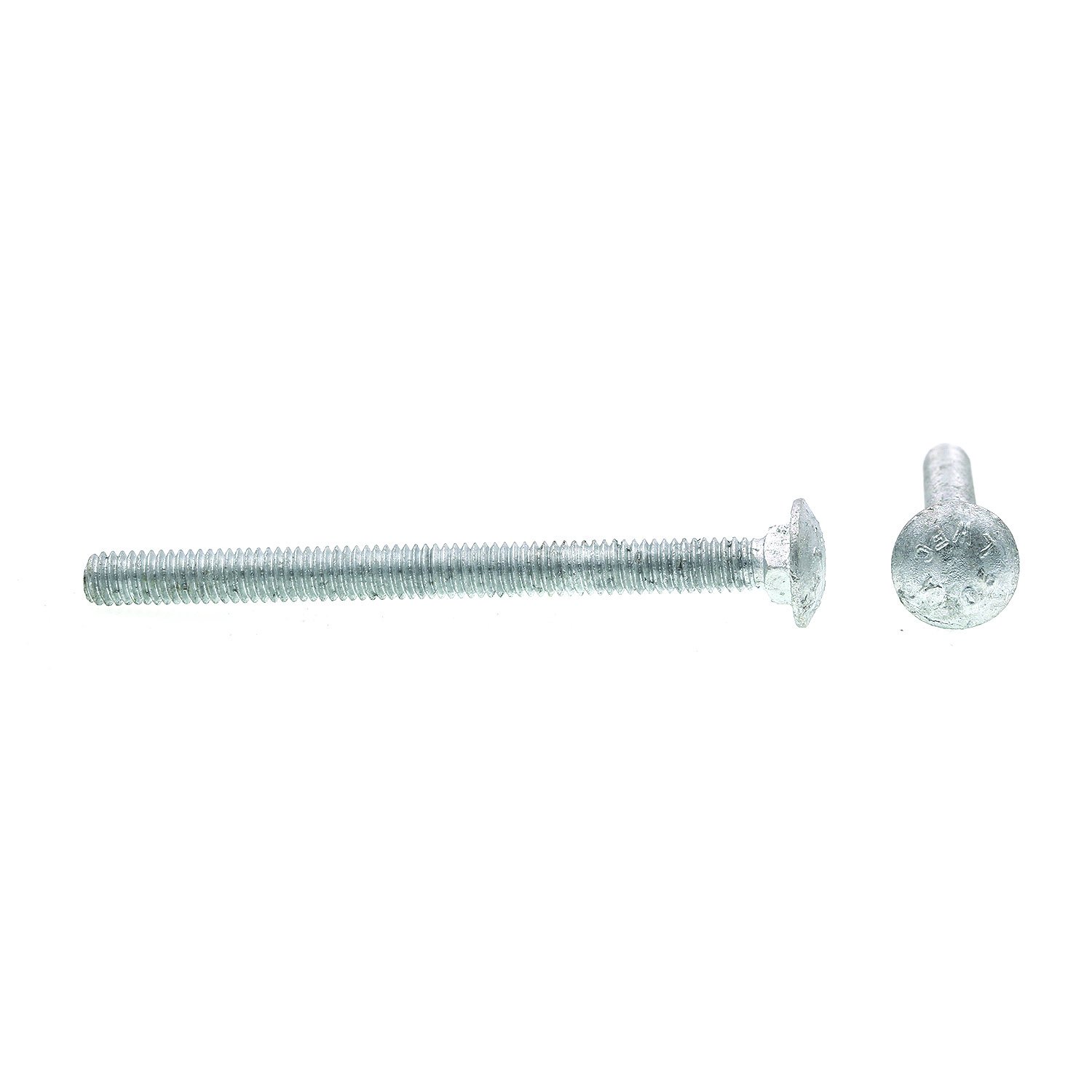 Prime-Line 9063191 Carriage Bolts, 5/16 In.-18 X 4 In., A307 Grade A Hot Dip Galvanized (25 Pack)