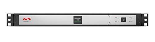 APC Smart-UPS 500VA Lithium Ion UPS with SmartConnect, SCL500RM1UC, Line Interactive, Sine Wave UPS, Short-Depth 120V Uninterruptible Power Supply
