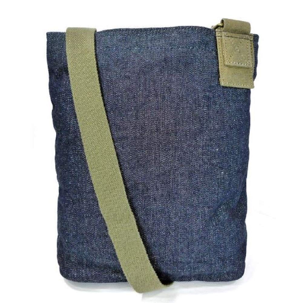Chala Patch Crossbody Bag, Ladybug, Denim