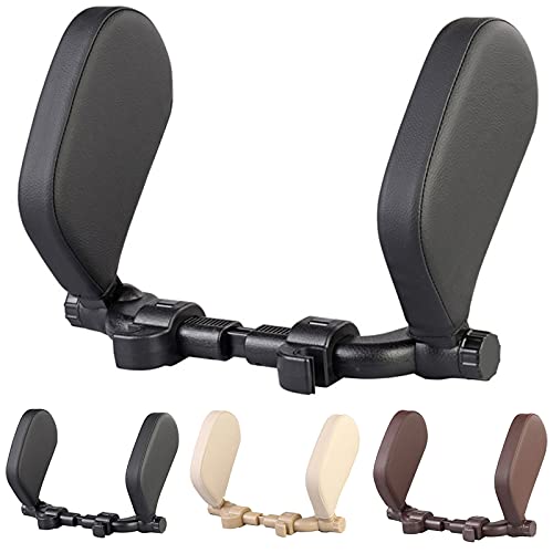 Aisheny Travel Neck Pillow Car Headrest Pillow, Car Seat Pillow Headrest Neck Support Travel Sleeping Cushion for Adults, No Tools to Install