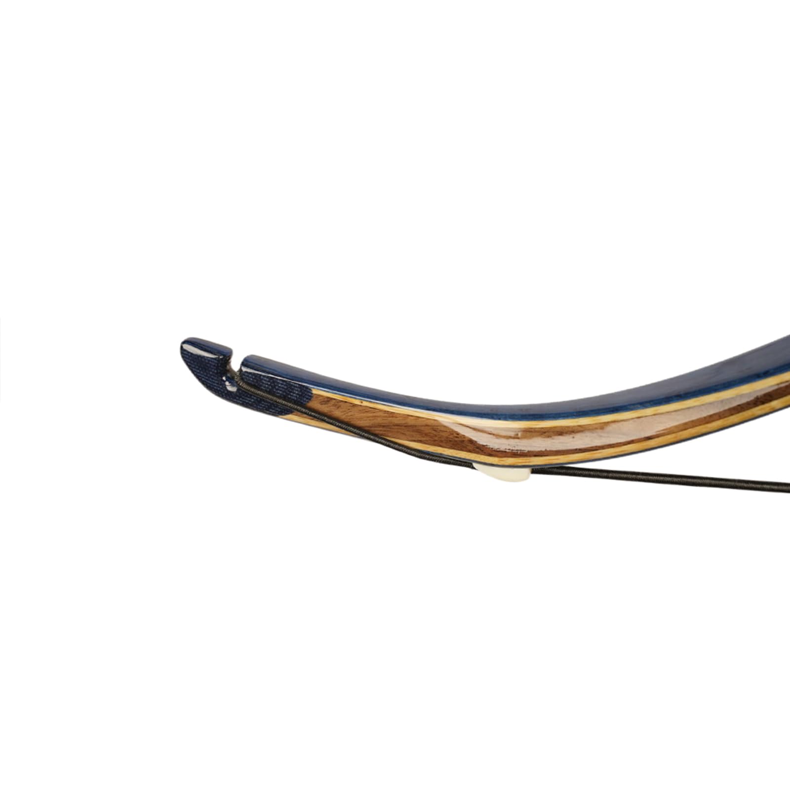 AF Archery Tatar Recurve Bow, Traditional Laminated Horse Bow for Mounted Archery and Precision Shooting, High Gloss Longbow Left Right Hand(Black, 40 lbs)