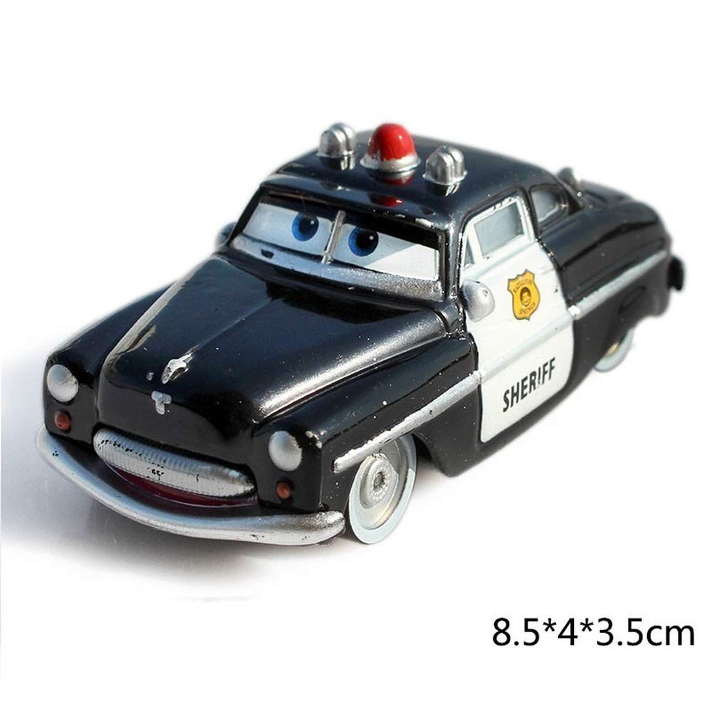 Hannaier Car Story Toy car, Lightning McQueen die-Casting Memorable Moments Series Toy car (Sally), Small
